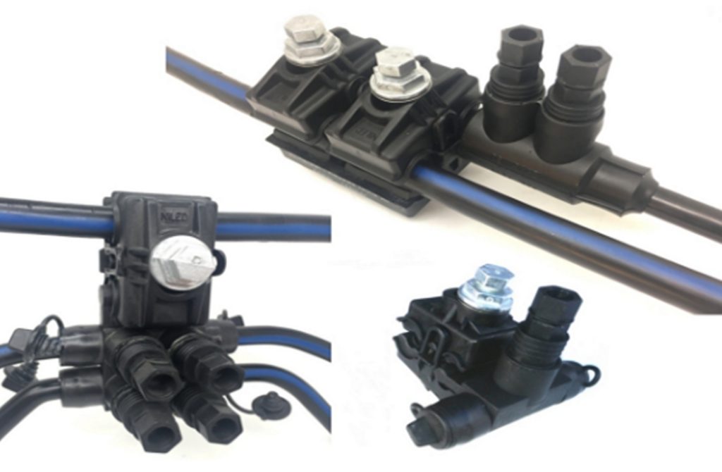 Connecting fittings for ABC lines and IPC connectors - Niled