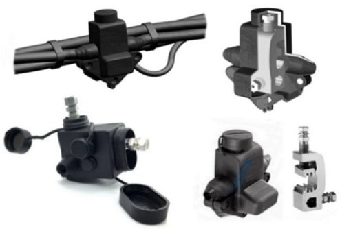 Connecting fittings for ABC lines and IPC connectors - Niled