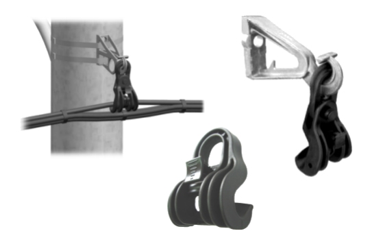 Anchoring and Suspension Clamps for ABC lines - Niled