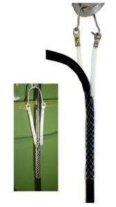 Fixing-suspension grips / Wire mesh grips for cable installation or pulling - Niled